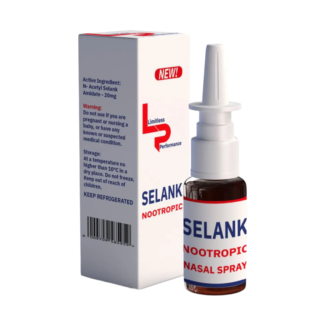 Limitless Performance - Selank – Nootropic Nasal Spray – Impact Nutrition